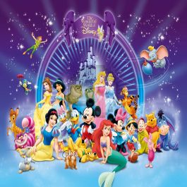 Cartoon characters Computer Printed Photography Backdrop, ZJZ-565 ...