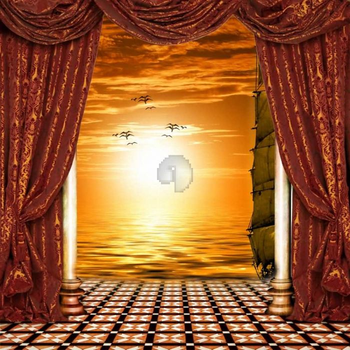 Studio Background Curtains