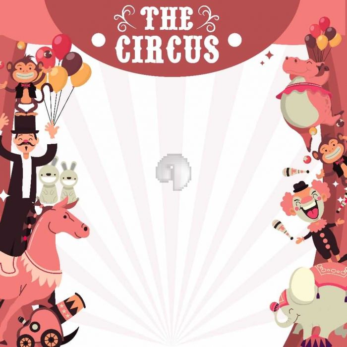Circus Animal Backdrop