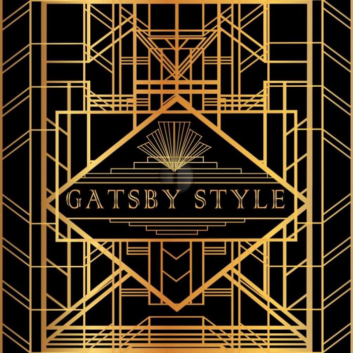 Great Gatsby Theme Background