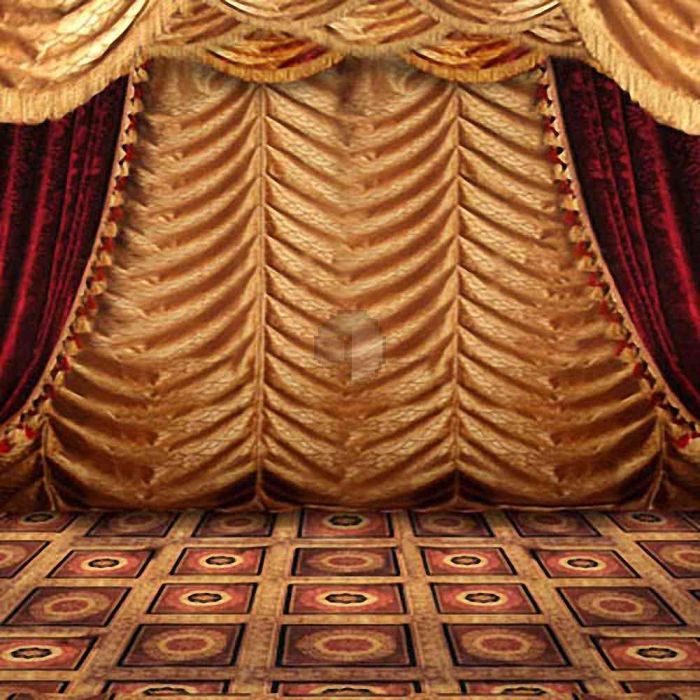 Velvet Curtain Computer Printed Photography Backdrop, HY-CM-2402 ...
