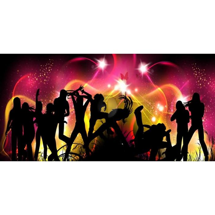Light Star People Computer Printed Dance Recital Scenic Backdrop, Stage ...